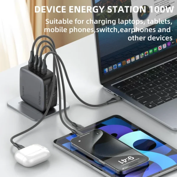 מטען מהיר USB-C PD 100W - עולם הגאדג'טים